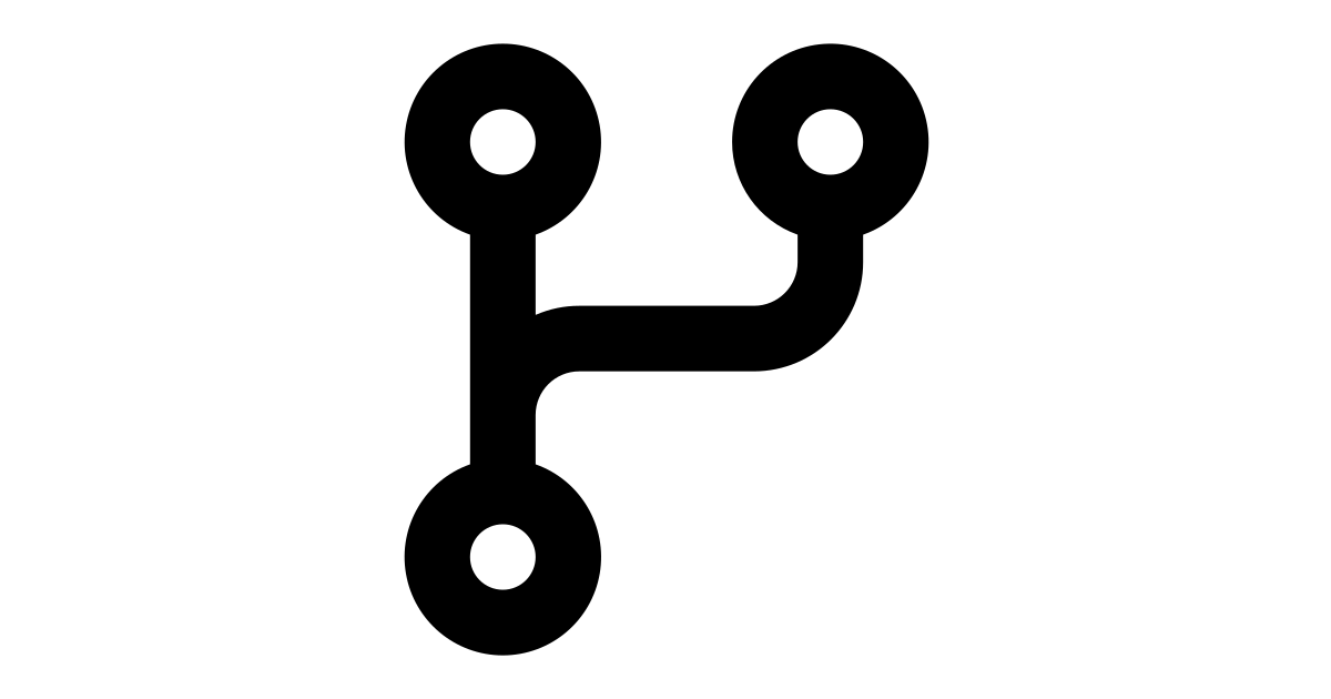 Git branch free vector icon - Iconbolt