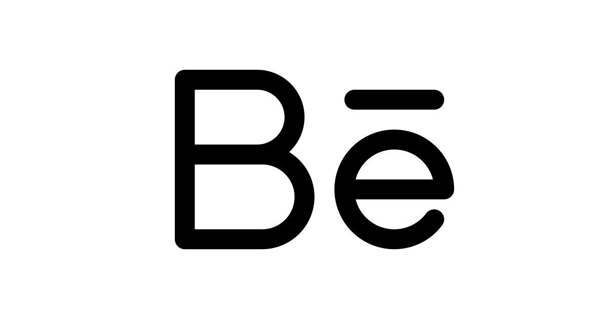 Behance logo free vector icon - Iconbolt