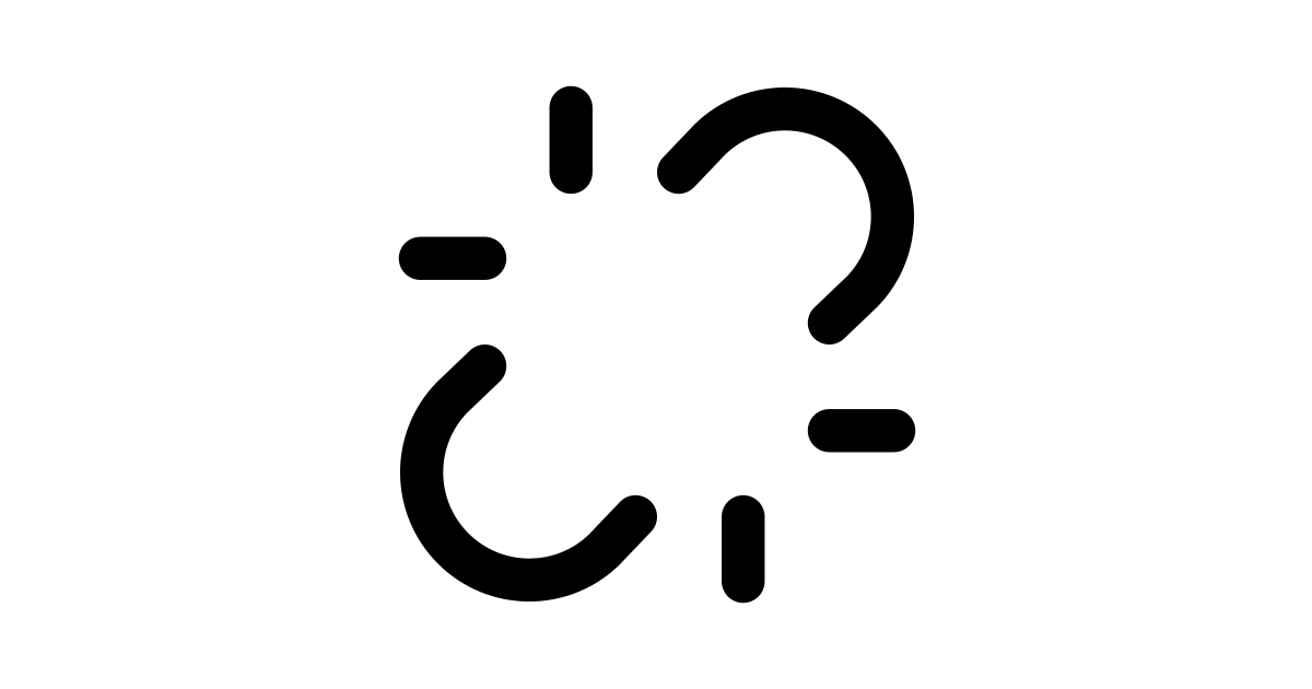 Link break free vector icon - Iconbolt