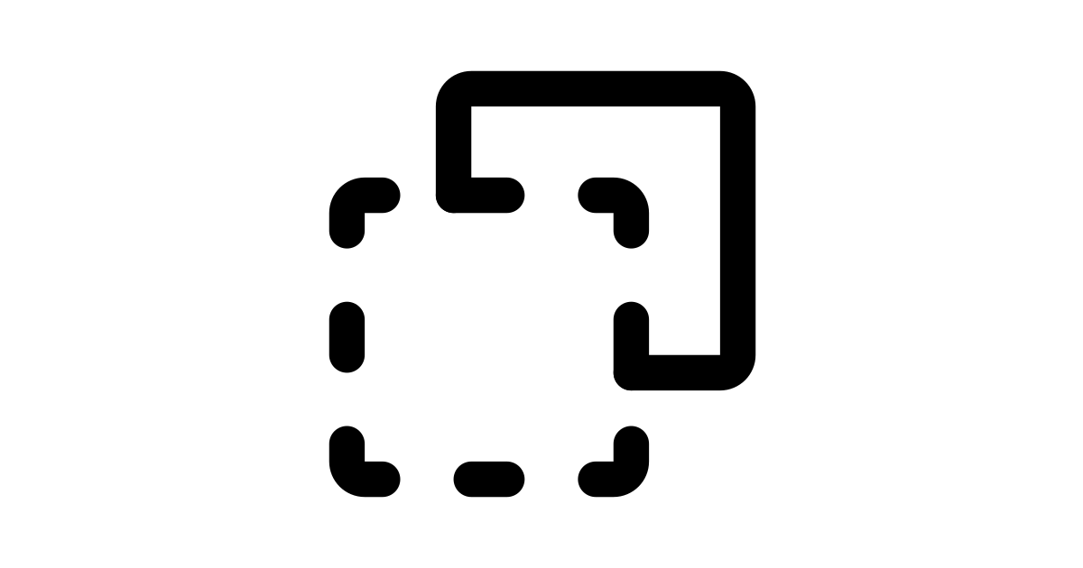 Selection foreground free vector icon - Iconbolt