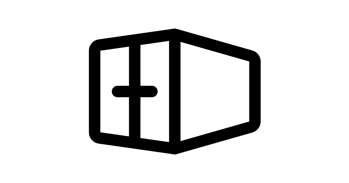 Shipping container free vector icon - Iconbolt