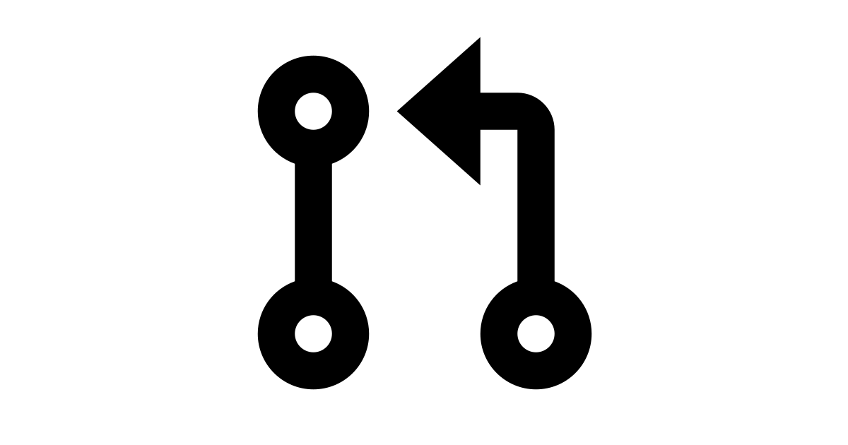 Git pull request free vector icon - Iconbolt