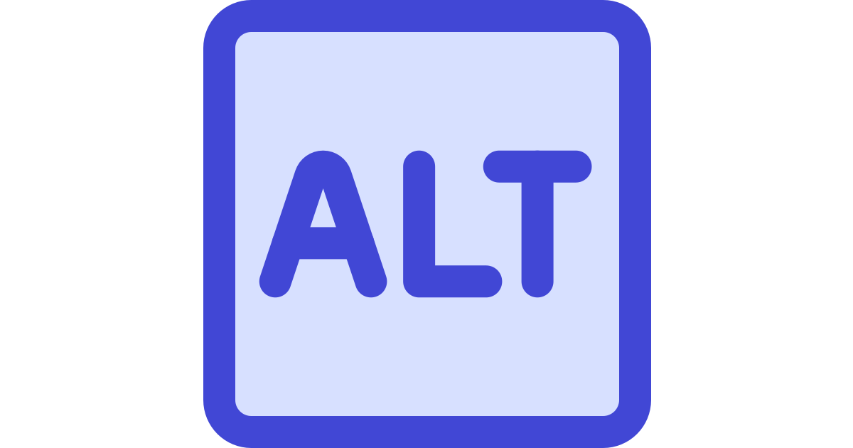 Alt key alt pc windows keyboard alt button shortcut typography ...