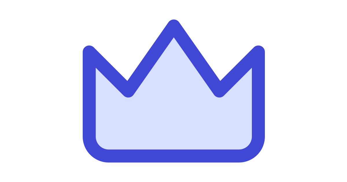 Crown reward social rating media queen vip king crown royalty regal ...