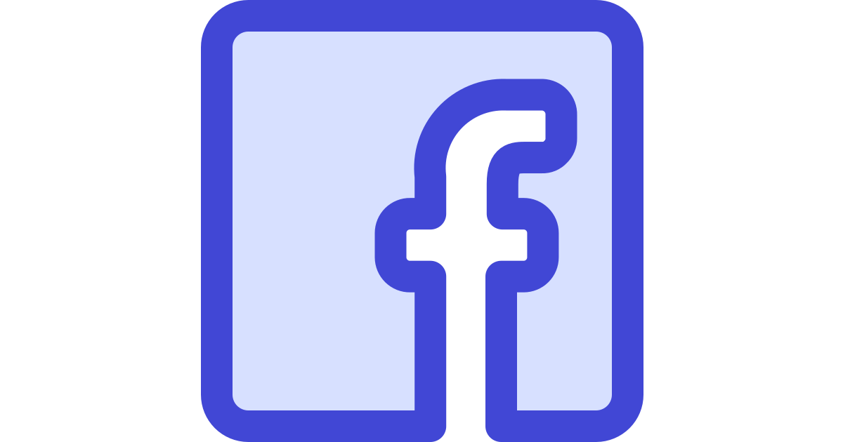 Facebook facebook social media logo blue icon f square symbol facebook network platform connect ...