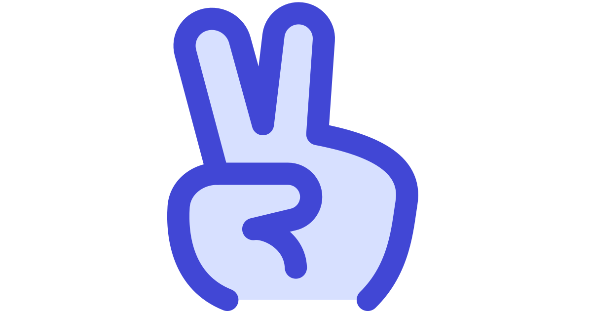 Peace hand peace hand finger gesture victory peace sign two fingers ...