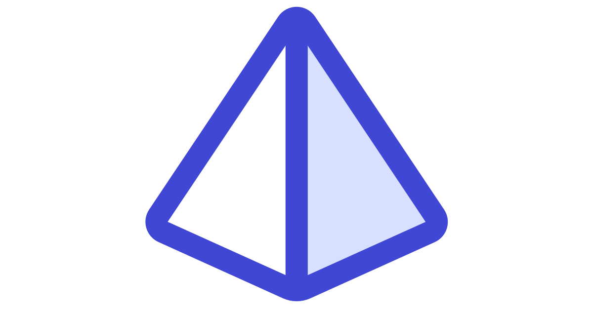 Pyramid shape pyramid shape geometric tetrahedron triangular egyptian structure hierarchical ...