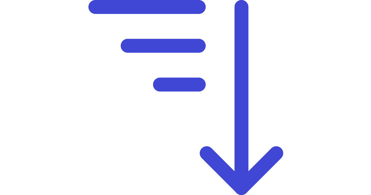 Sort Descending Sort Descending Text Ascending Formatting Filter Arrow Download Direction