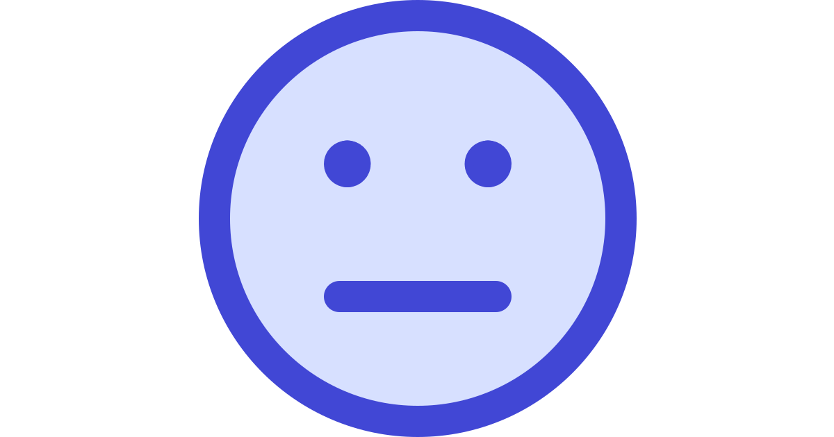 Straight face smiley chat message indifferent emoji face poker neutral ...