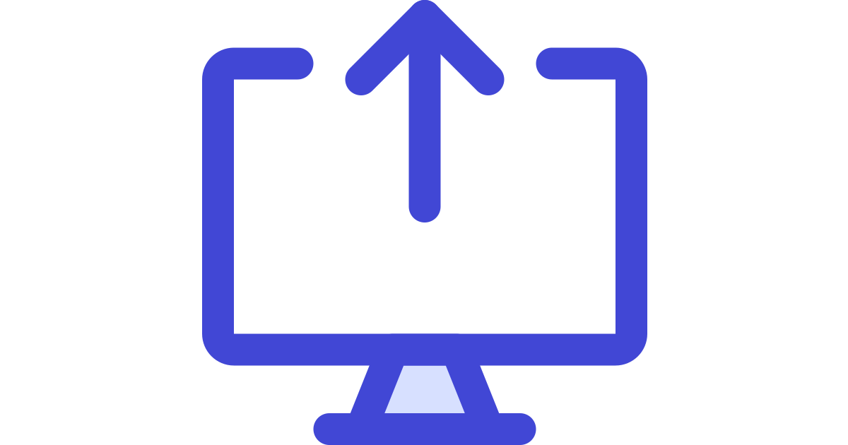 Upload computer action actions computer desktop device display monitor ...