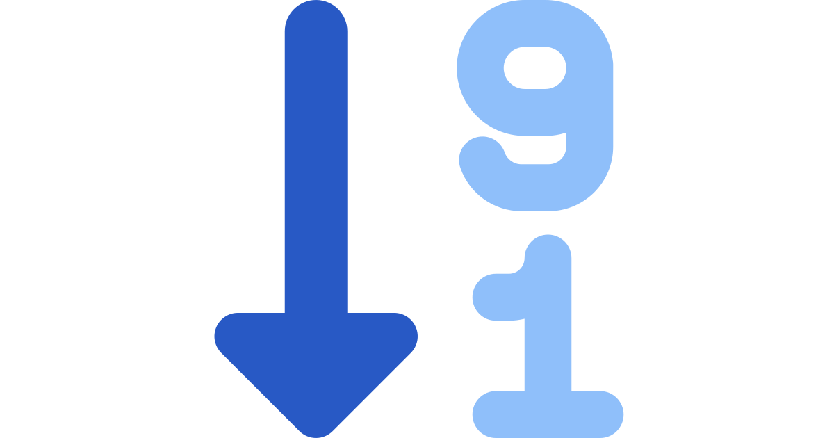 Descending number order descending number order text formatting arrange ... Descending number order descending number order text formatting arrange ...