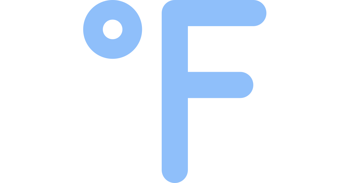 Fahrenheit degree fahrenheit temperature weather degrees letter f ...