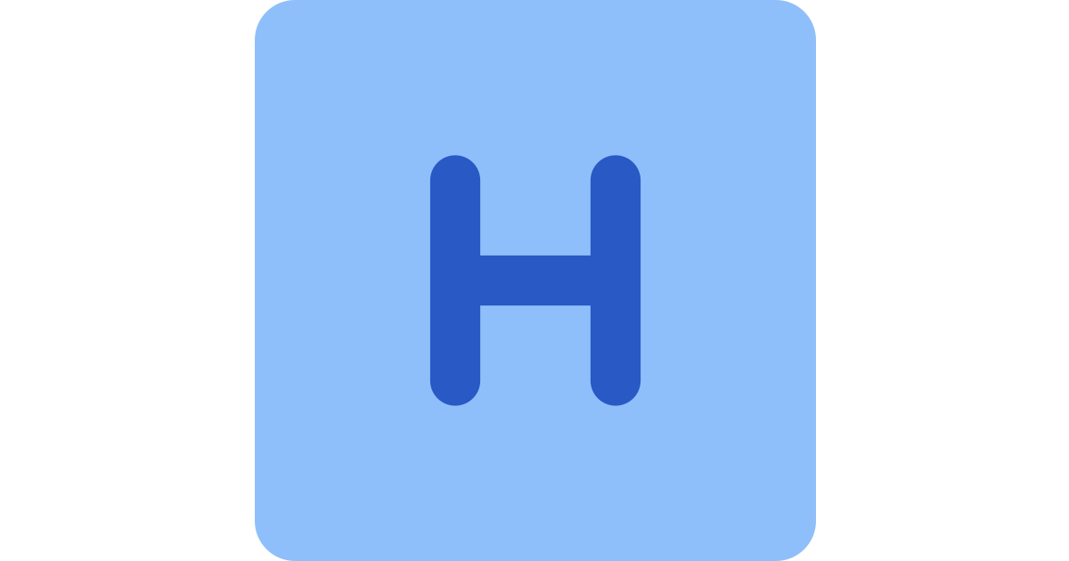 Hospital sign square health sign medical symbol hospital square ...