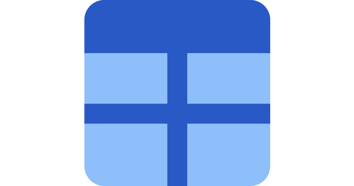 Layout window grid header layout layouts masthead development table square structure lines ...