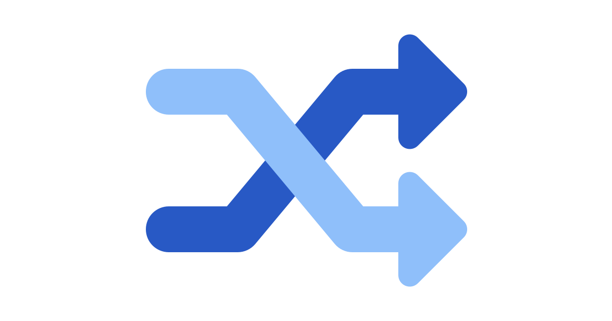 Shuffle multimedia shuffle multi button controls media arrow flowchart branching decision flow ...