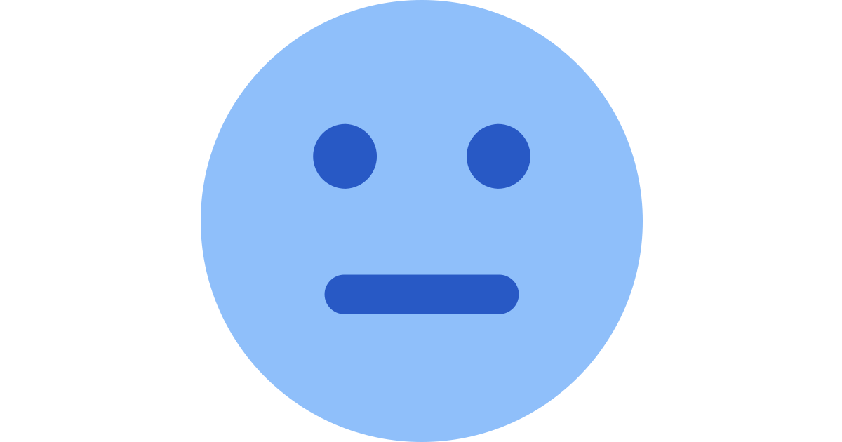 Straight face smiley chat message indifferent emoji face poker neutral ...