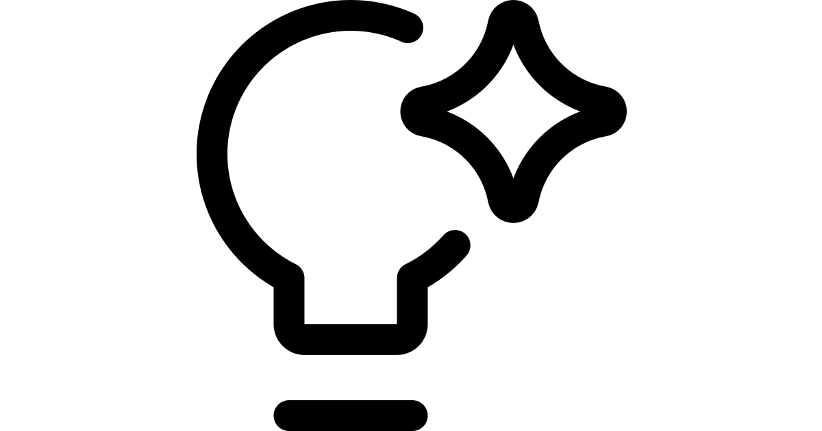Ai technology spark spark lightbulb idea bright lighting artificial ...