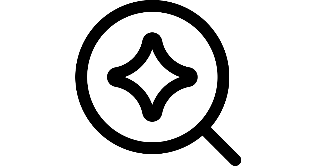 Ai upscale spark spark zoom view find search magnifier ai artificial ...