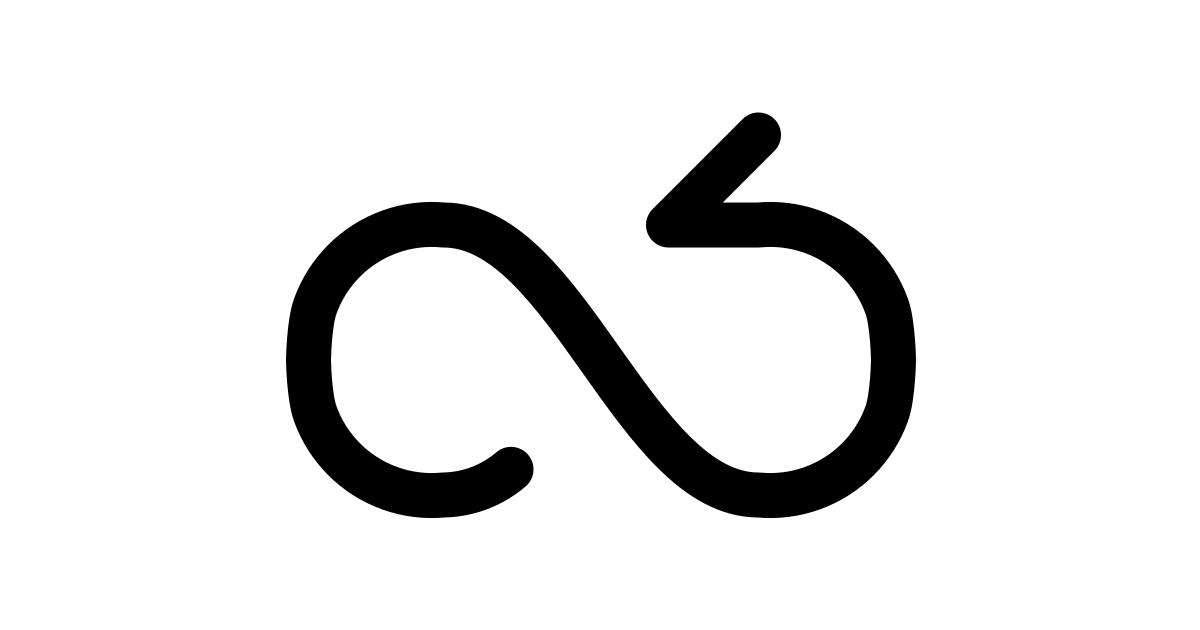 Arrow infinite loop loop infinity arrow diagram repeat multimedia free ...