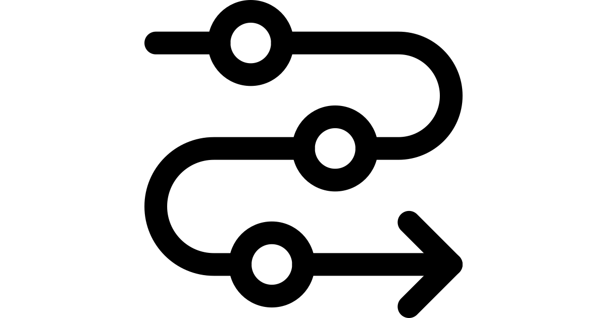 Arrow roadmap roadmap arrow direction pointer indicator trajectory ...