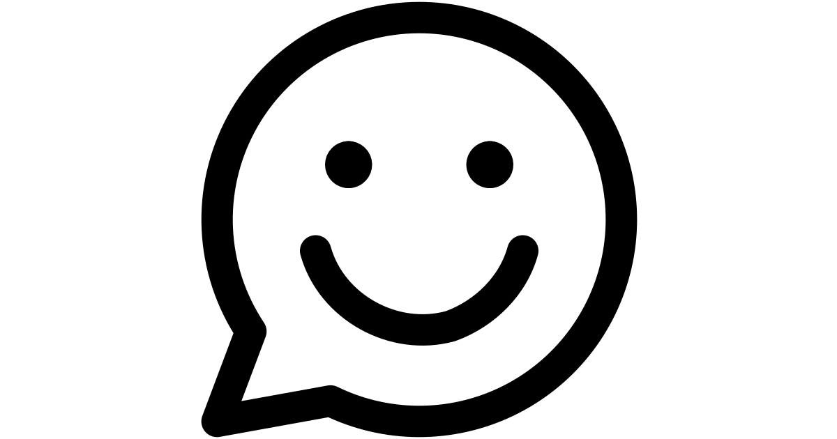 Chat bubble oval smiley messages message bubble chat oval smiley smile ...