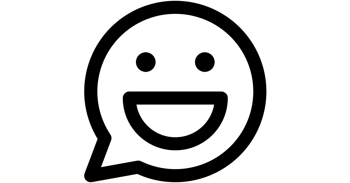Chat bubble oval smiley messages message bubble chat oval smiley smile ...
