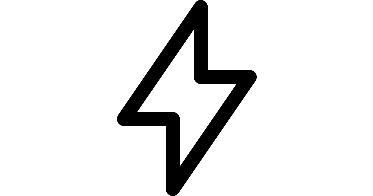 Flash flash power connect charge electricity lightning arrow bolt ...