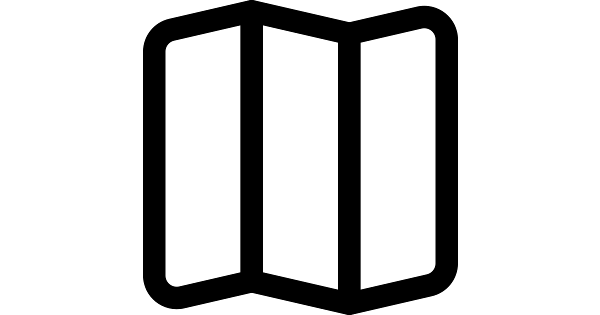 Map fold navigation map maps gps travel fold layout book guide ...