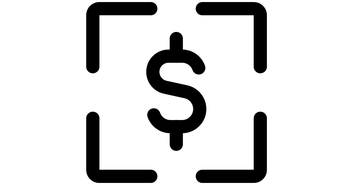 Scanner scanner barcode payment dollar cash upc qr money pay finance ...