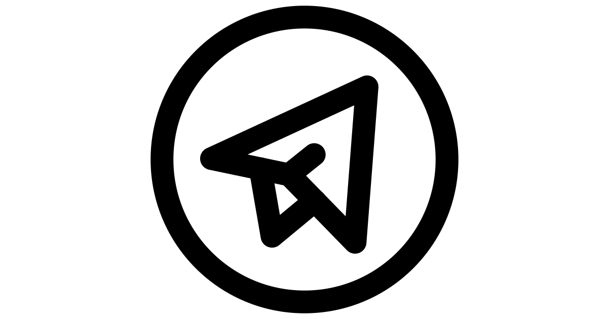 Telegram telegram message compass location maps paperplane send ...