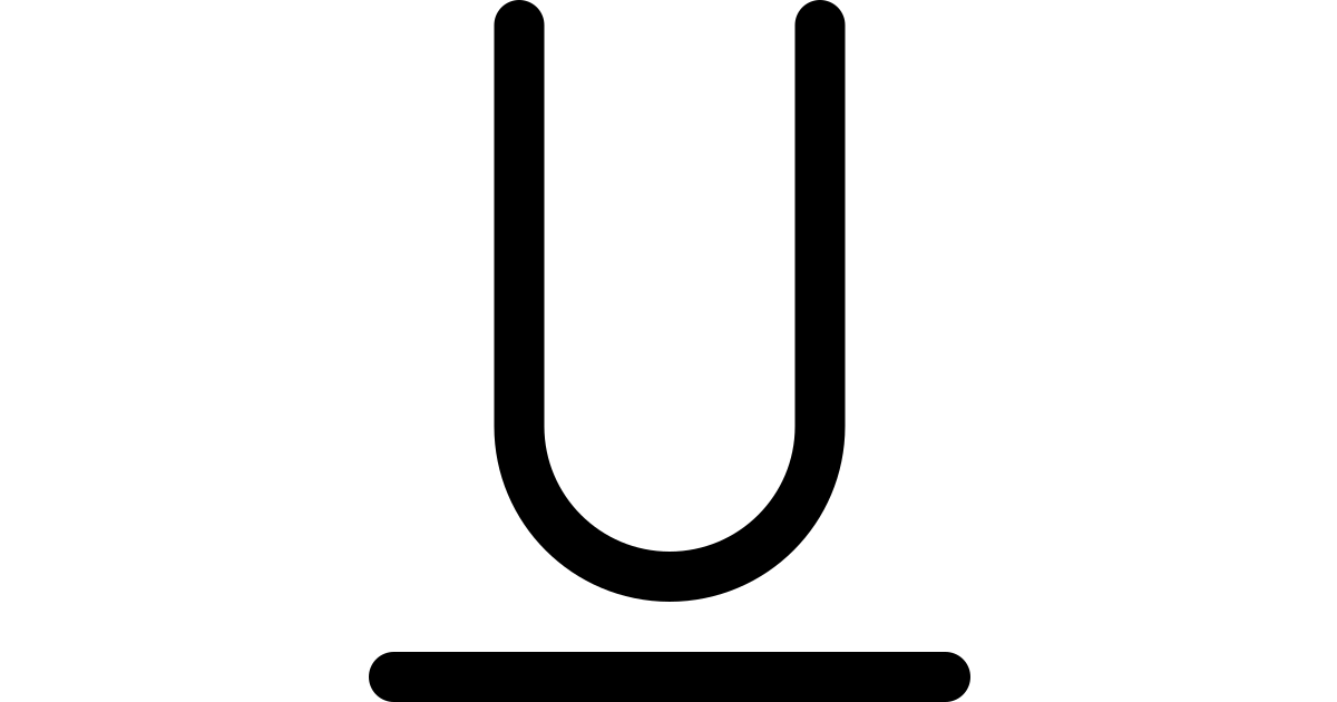 Underline text text underline formatting format interface magnet ...