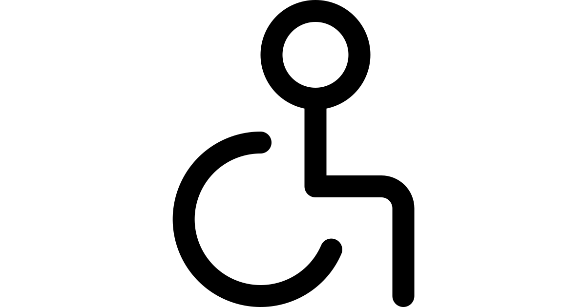 Wheelchair person access wheelchair accomodation human disability ...