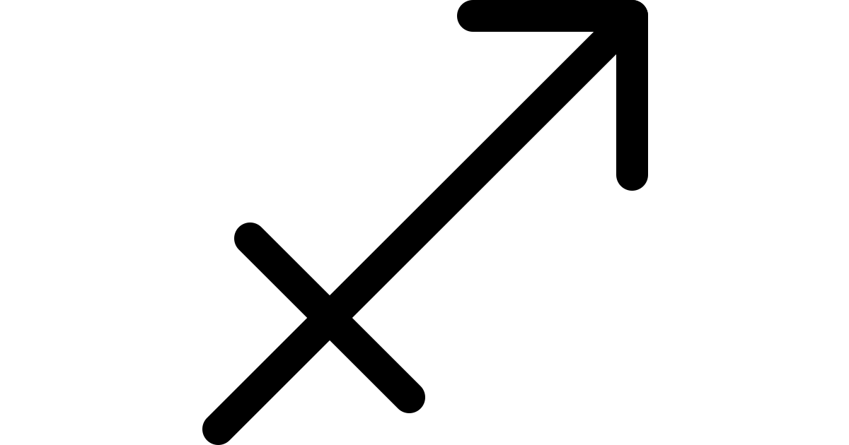 Zodiac sign astrology stars space sagittarius arrow diagonal ...