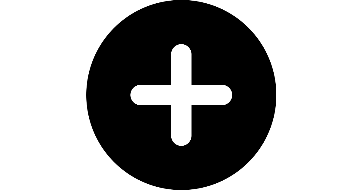 Add circle add plus cross math circle remove button positive target aim ...