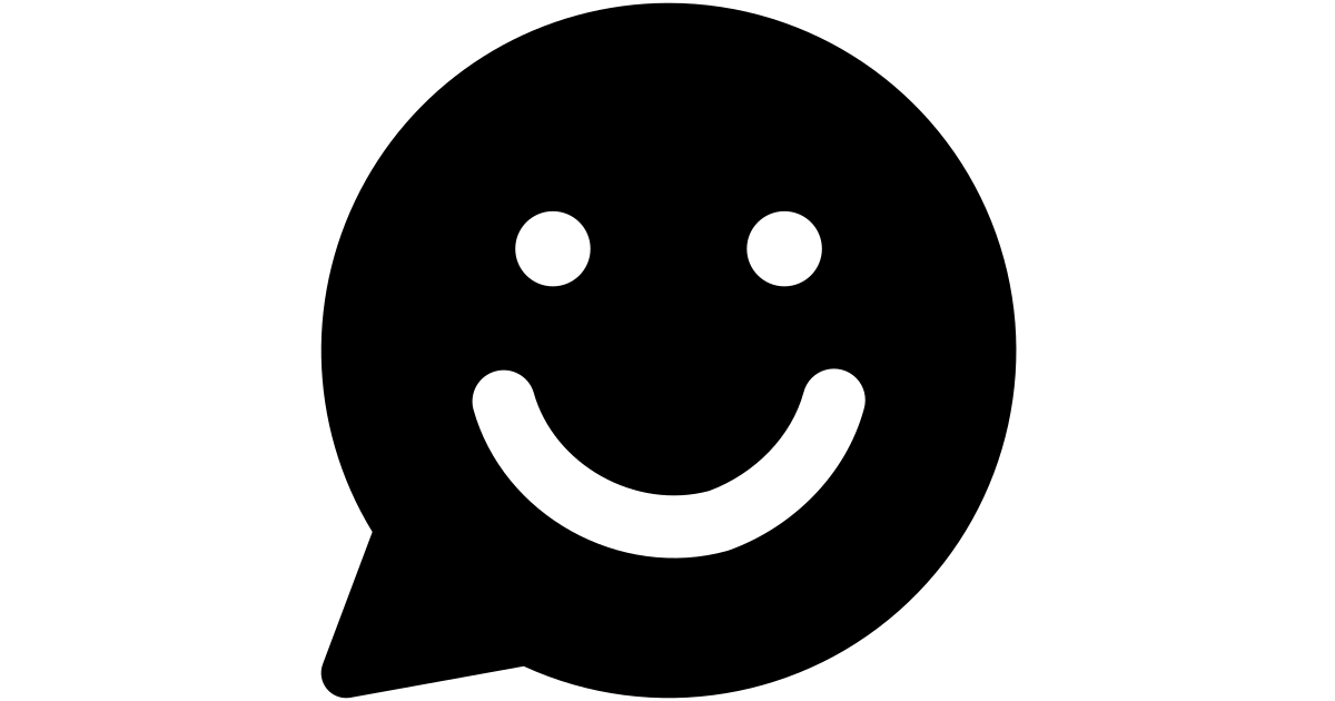 Chat bubble oval smiley messages message bubble chat oval smiley smile ...
