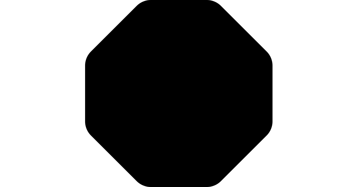 Polygon polygon octangle shape geometric octagon eight sides stop sign ...