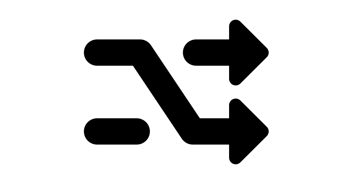 Shuffle multimedia shuffle multi button controls media arrow flowchart ...