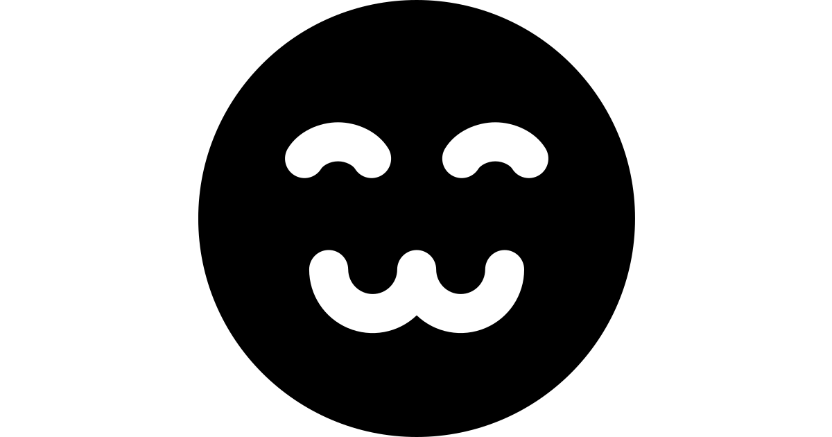 Smiley cute smiley cute chat message face emoji smile mail happy circle ...