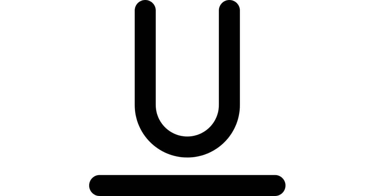 Underline text text underline formatting format interface magnet ...