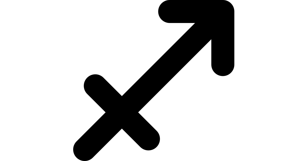 Zodiac sign astrology stars space sagittarius arrow diagonal ...