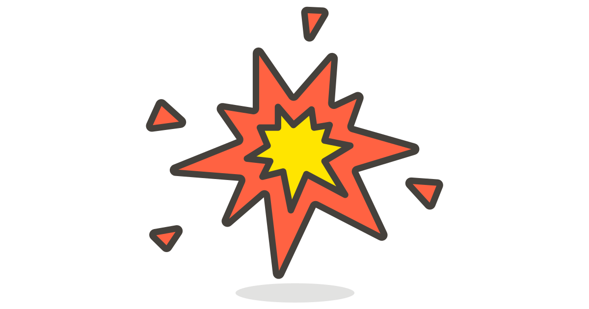 Collision free vector icon - Iconbolt