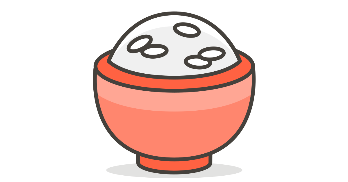 Cooked rice free vector icon - Iconbolt