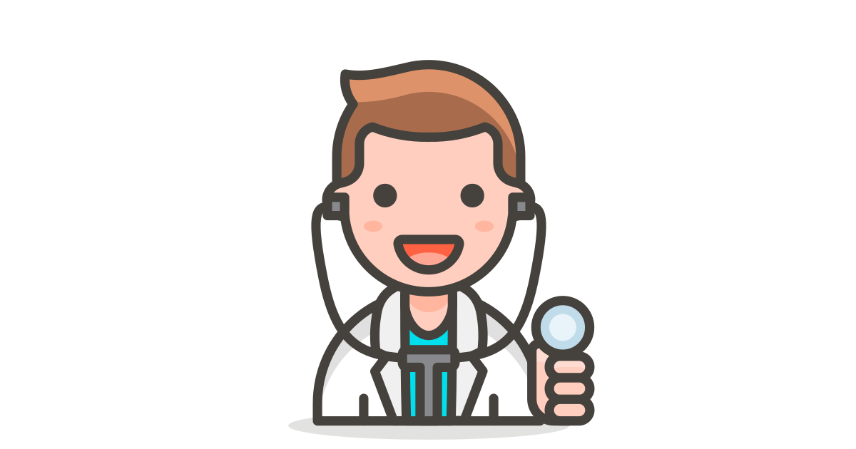 Man health worker 2 free vector icon - Iconbolt