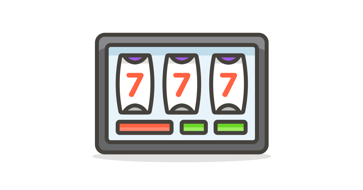 Slot machine free vector icon - Iconbolt