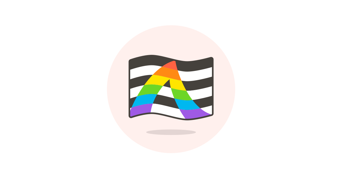 Flag wave straight ally free vector icon - Iconbolt
