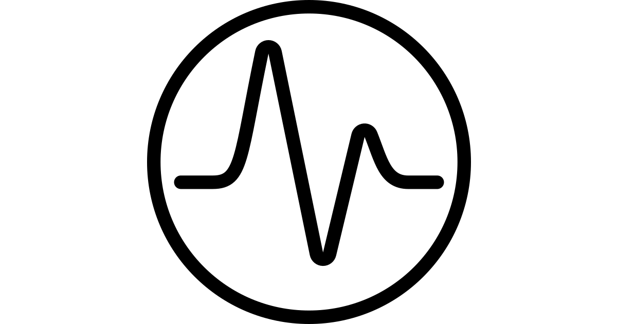 Graph stats circle free vector icon - Iconbolt