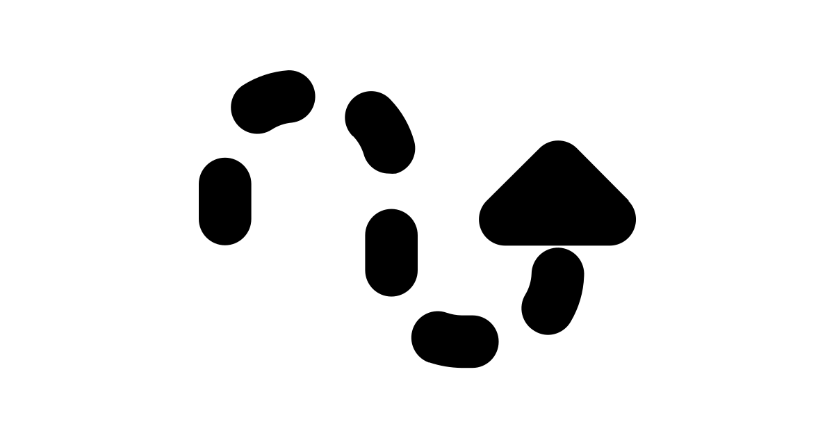 Diagram curve rise dash diagram curve rise dash free vector icon - Iconbolt