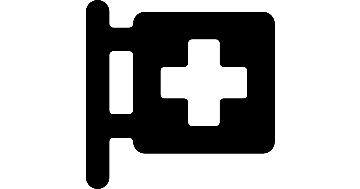 Hospital sign hospital sign free vector icon - Iconbolt