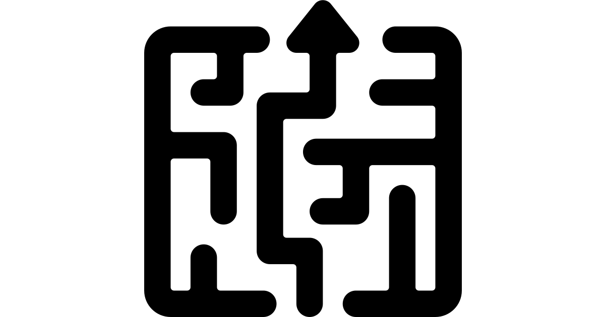 Maze strategy maze strategy free vector icon - Iconbolt