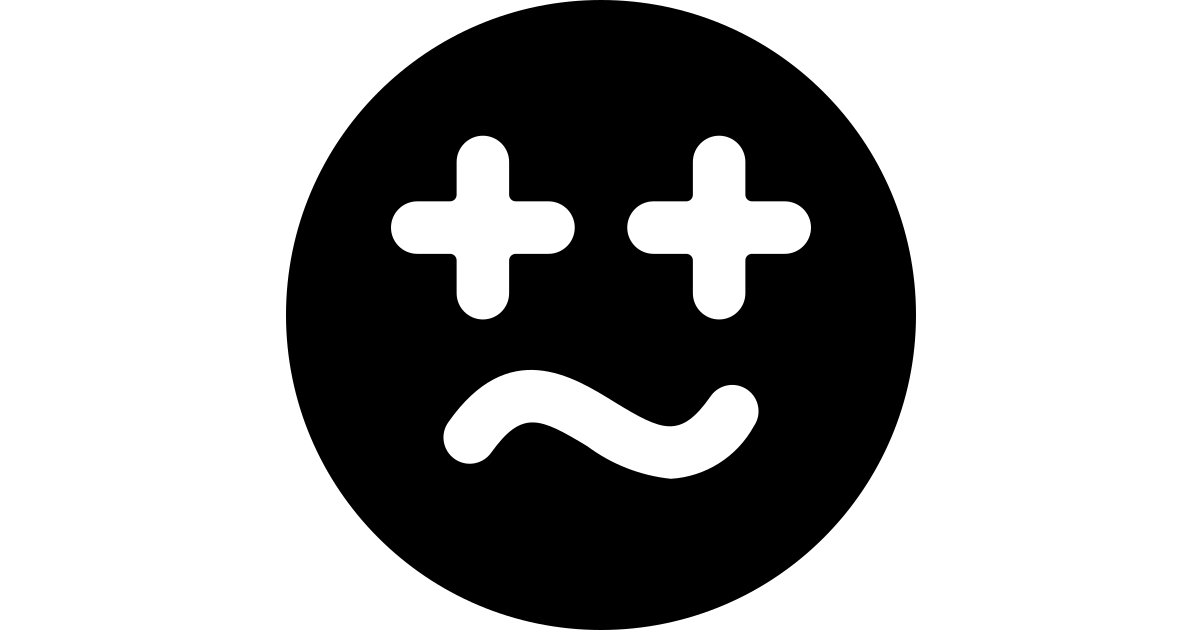 Smiley wrong smiley wrong free vector icon - Iconbolt